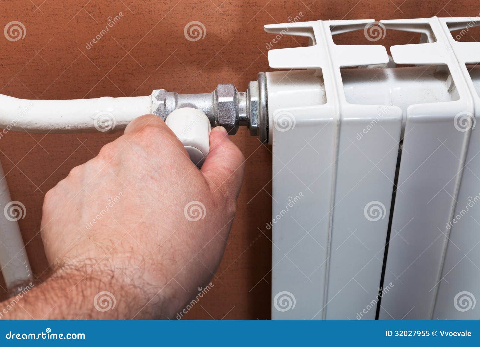 Thermostat of Home Heat Radiator Stock Image - Image of activate ...
