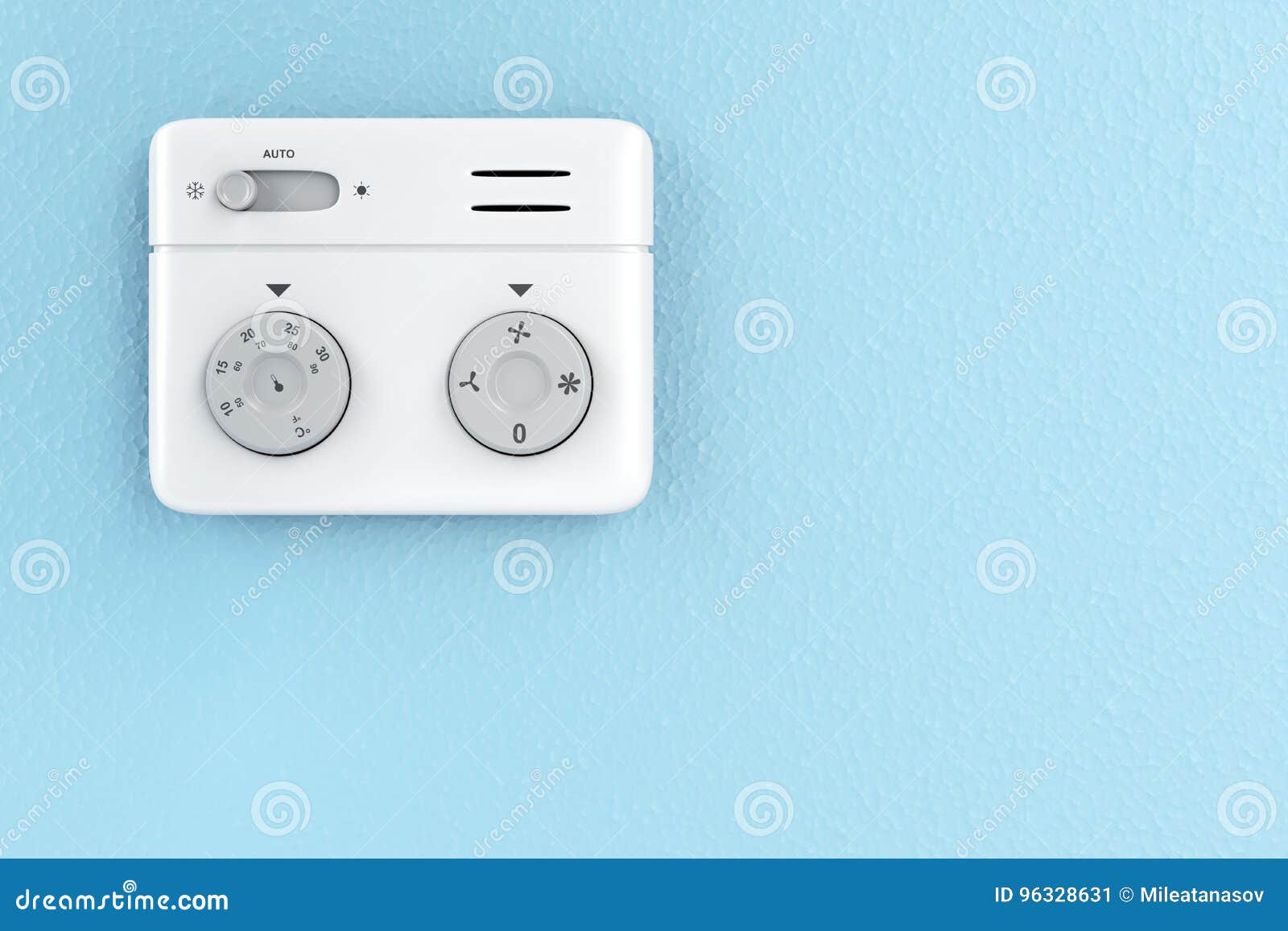 Thermostat stock illustration. Illustration of cool, adjust - 96328631