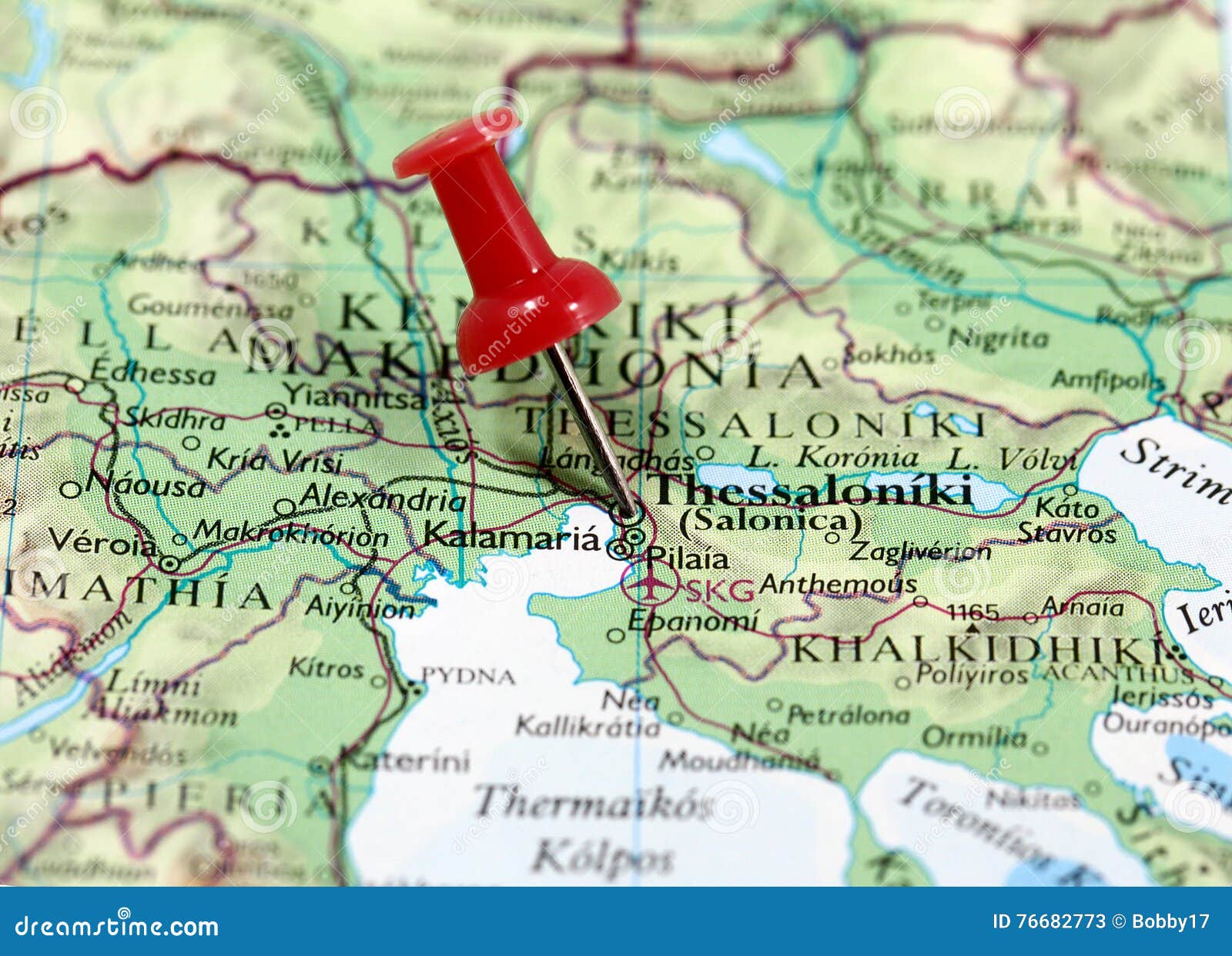 Thessaloniki in Greece stock image. Image of culture - 76682773