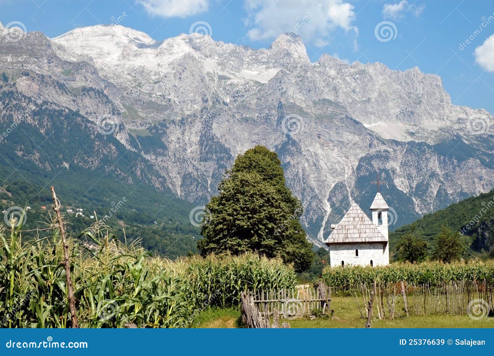 Theth, Prokletije Mountains, Albania Stock Image - Image of europe ...