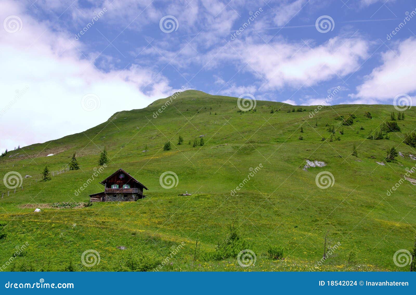 Thew green Alps of Austria stock photo. Image of austria - 18542024