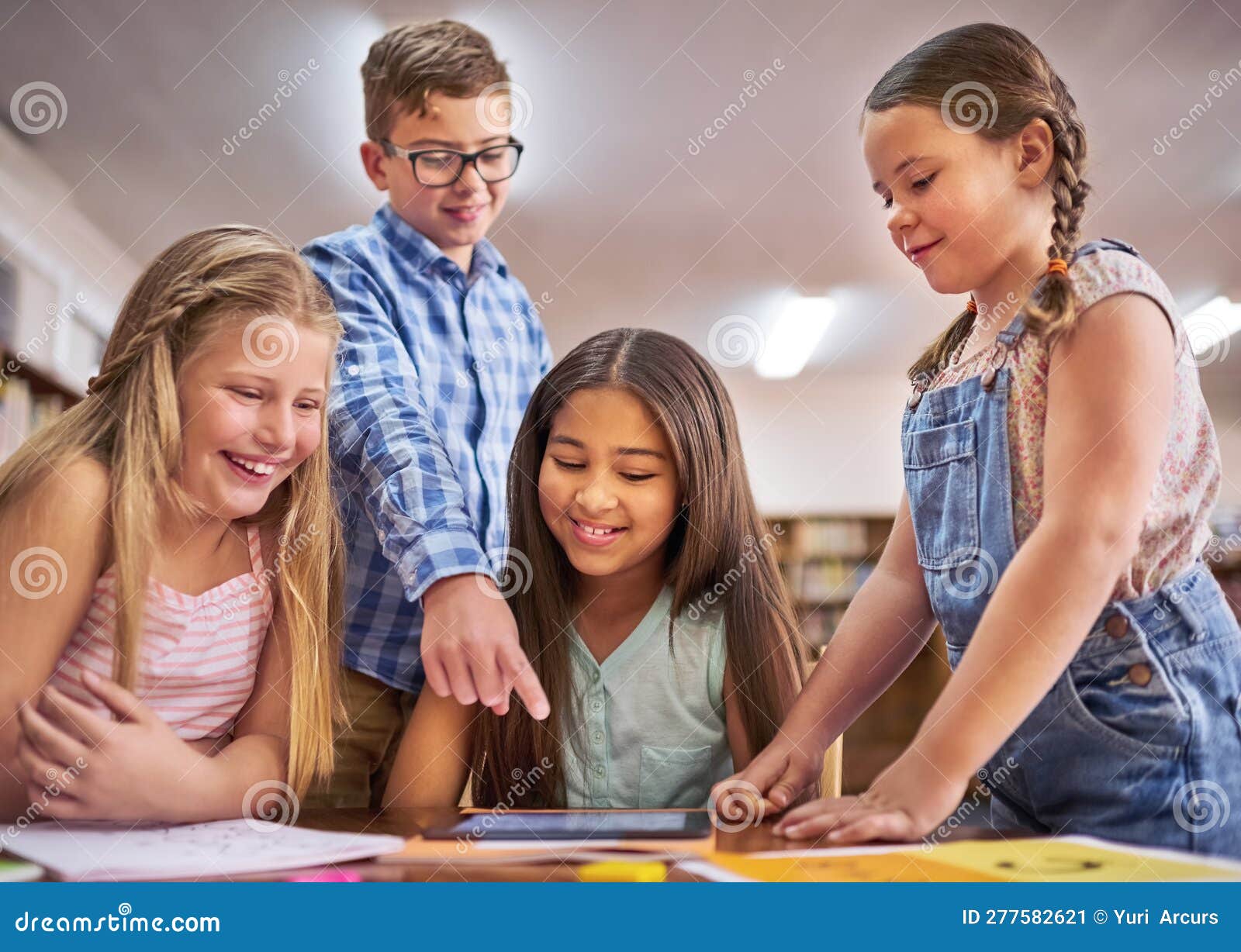 Theyre Learning so Many New Things with Technology. a Group of Young ...