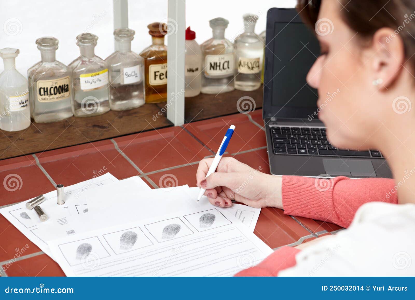 Forensic Report Declassified, Seal Stamped On Folder With Important ...