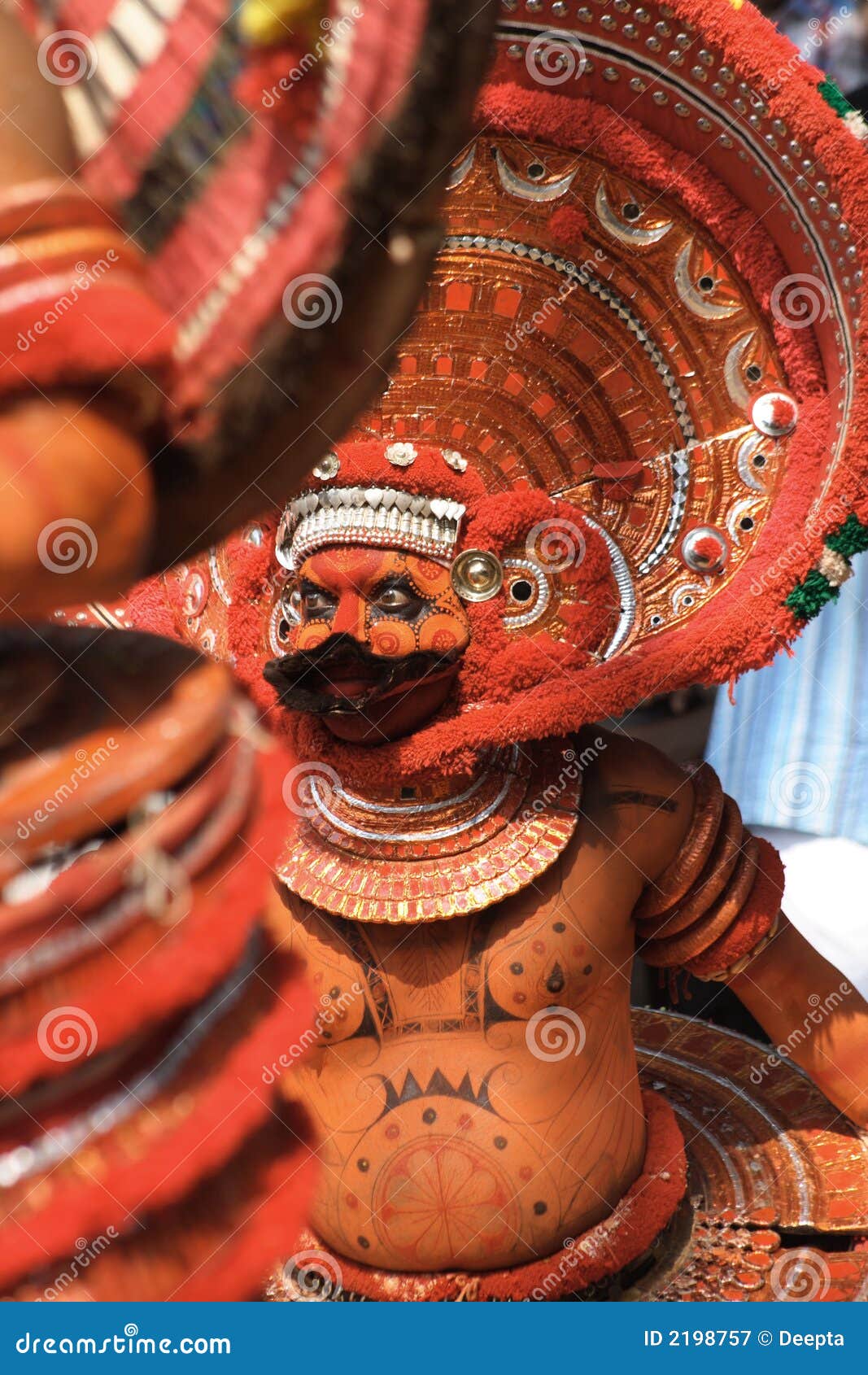 Theyyam 05 stock image. Image of festival, dance, malabar - 2198757