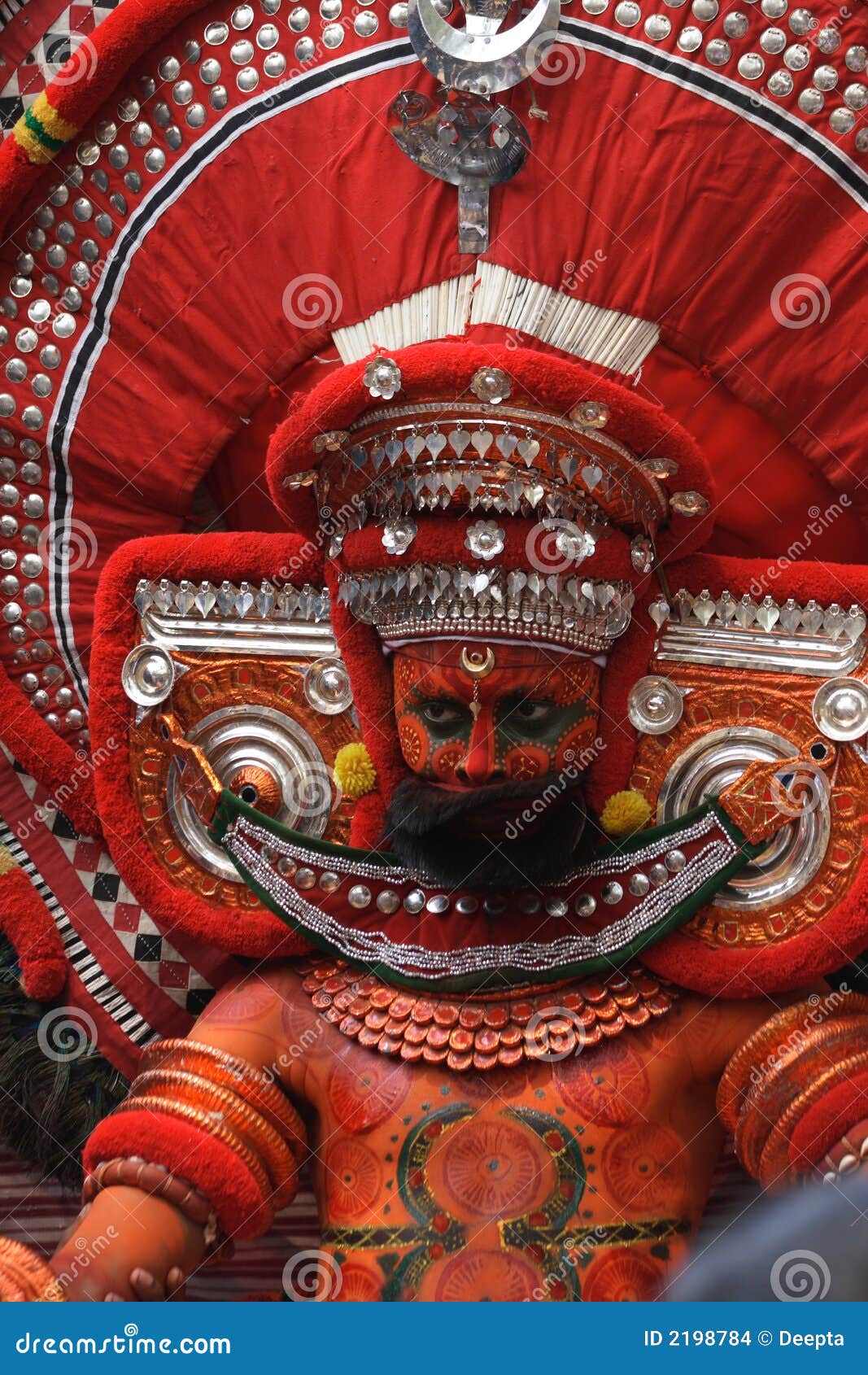 Theyyam 08 stock photo. Image of dance, tribal, malabar - 2198784