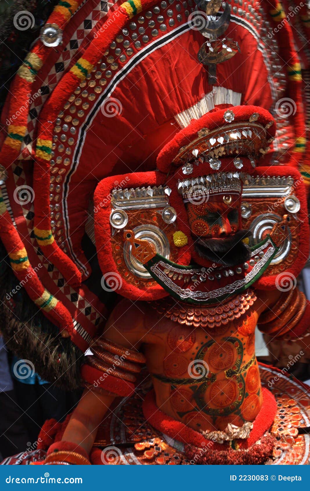 Theyyam 10 stock image. Image of kerala, ancient, festival - 2230083