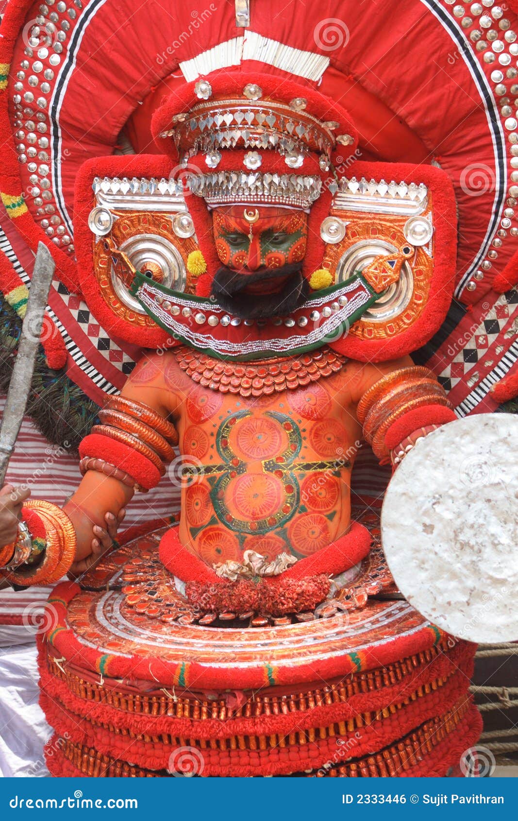 Theyyam stock photo. Image of religion, kerala, theyyam - 2333446