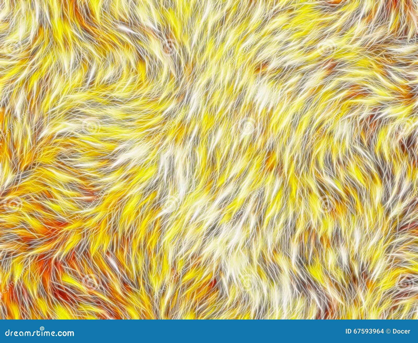 Thick Animal Warm Yellow Hair Texture Royalty-Free Stock Image ...