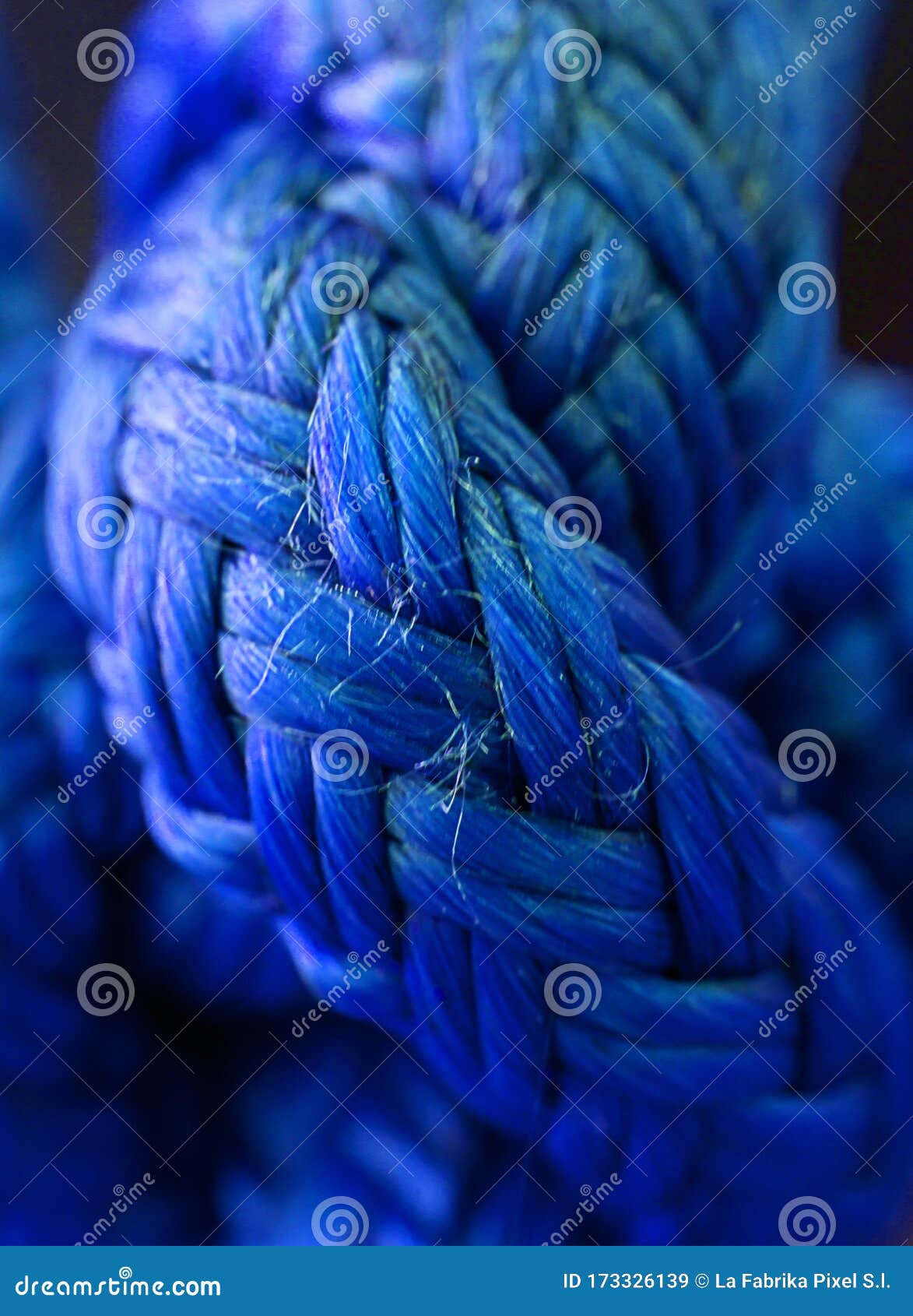 Thick blue nautical cord stock image. Image of abstract - 173326139