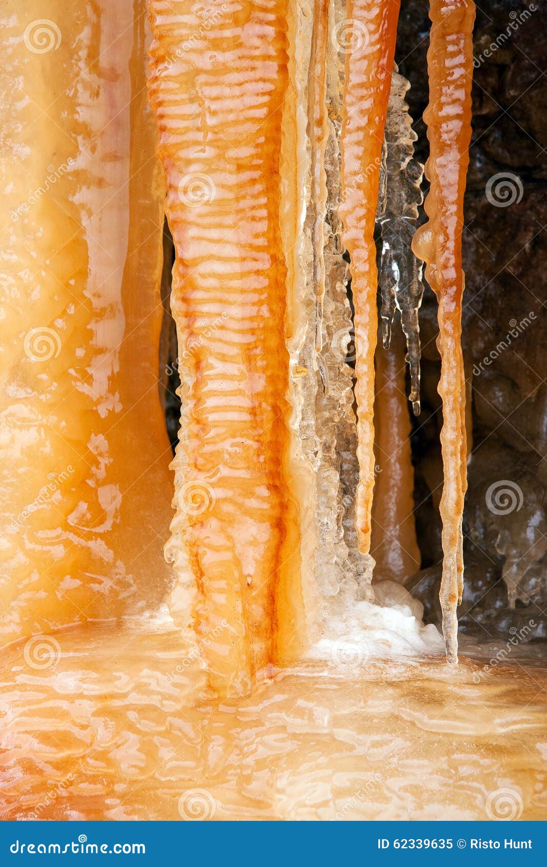 Thick bold orange icicles stock image. Image of icicles - 62339635