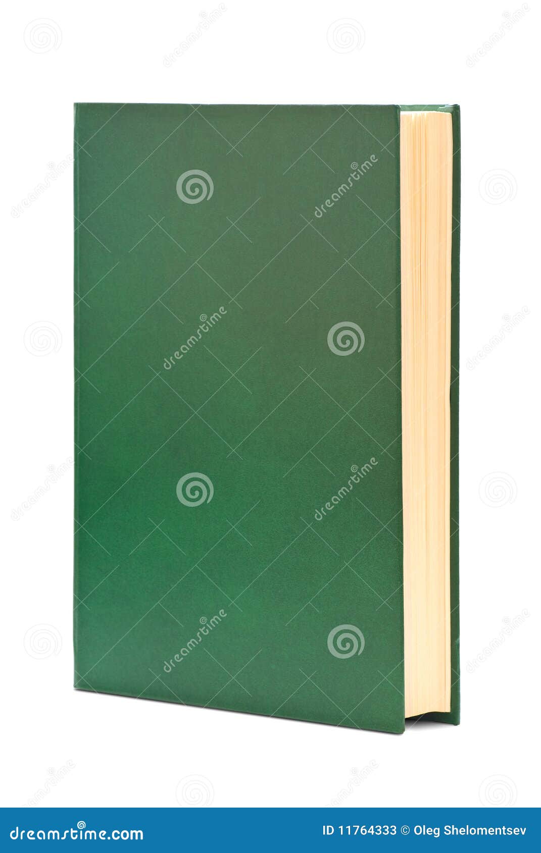 Thick book in green cover stock image. Image of square - 11764333