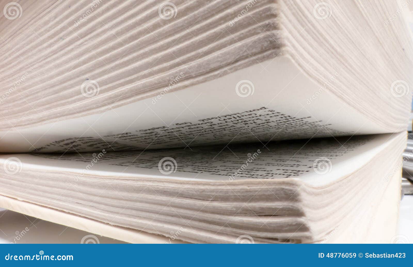 Thick book stock image. Image of read, shallow, book - 48776059