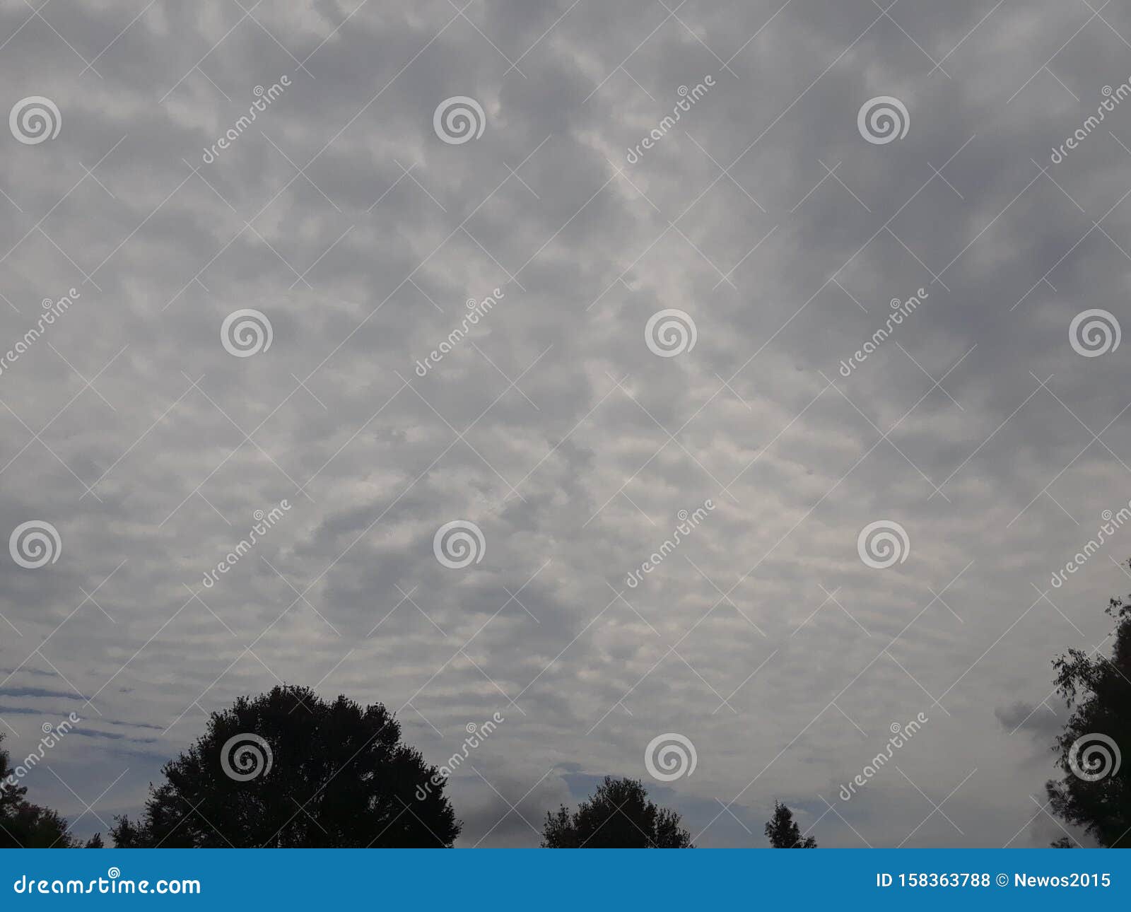 Thick Clouds in the Sky Overhead 1 Stock Photo - Image of white ...
