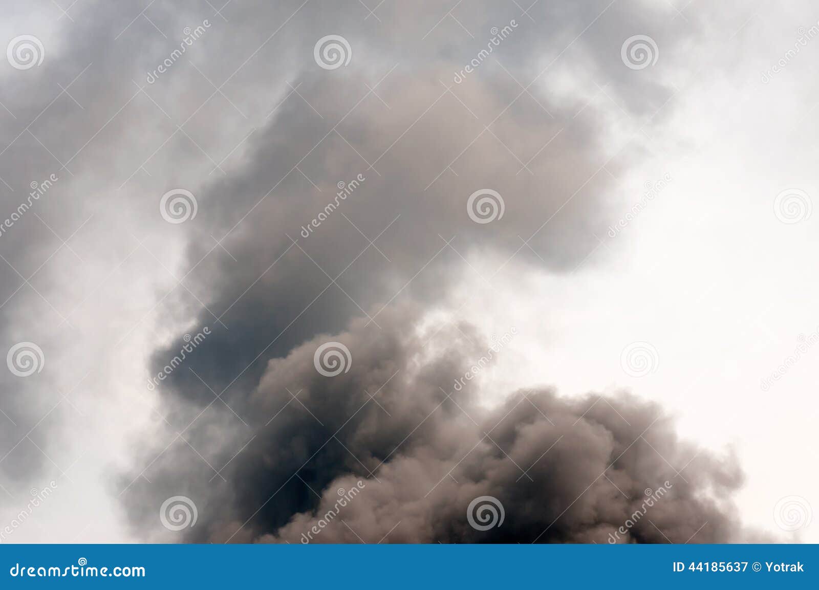 Thick dark smoke stock image. Image of motion, light - 44185637