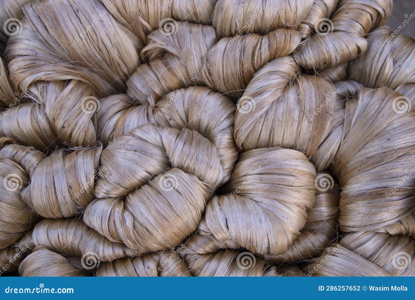 Thick Golden Bundle of Raw Jute Fiber Pattern Texture Can Be Used As a ...