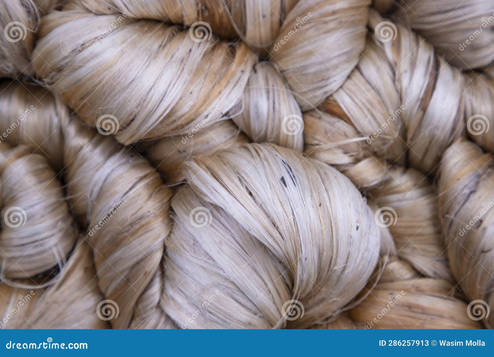 Thick Golden Bundle of Raw Jute Fiber Pattern Texture Can Be Used As a ...