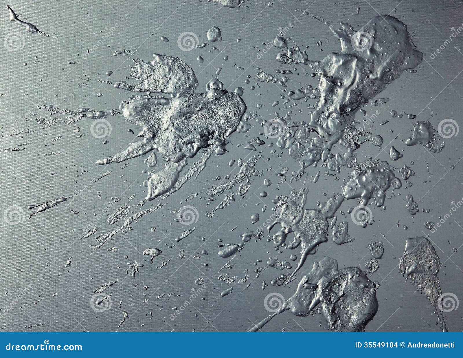 Thick Grungy Paint Splash on Canvas Stock Photo - Image of abstract ...