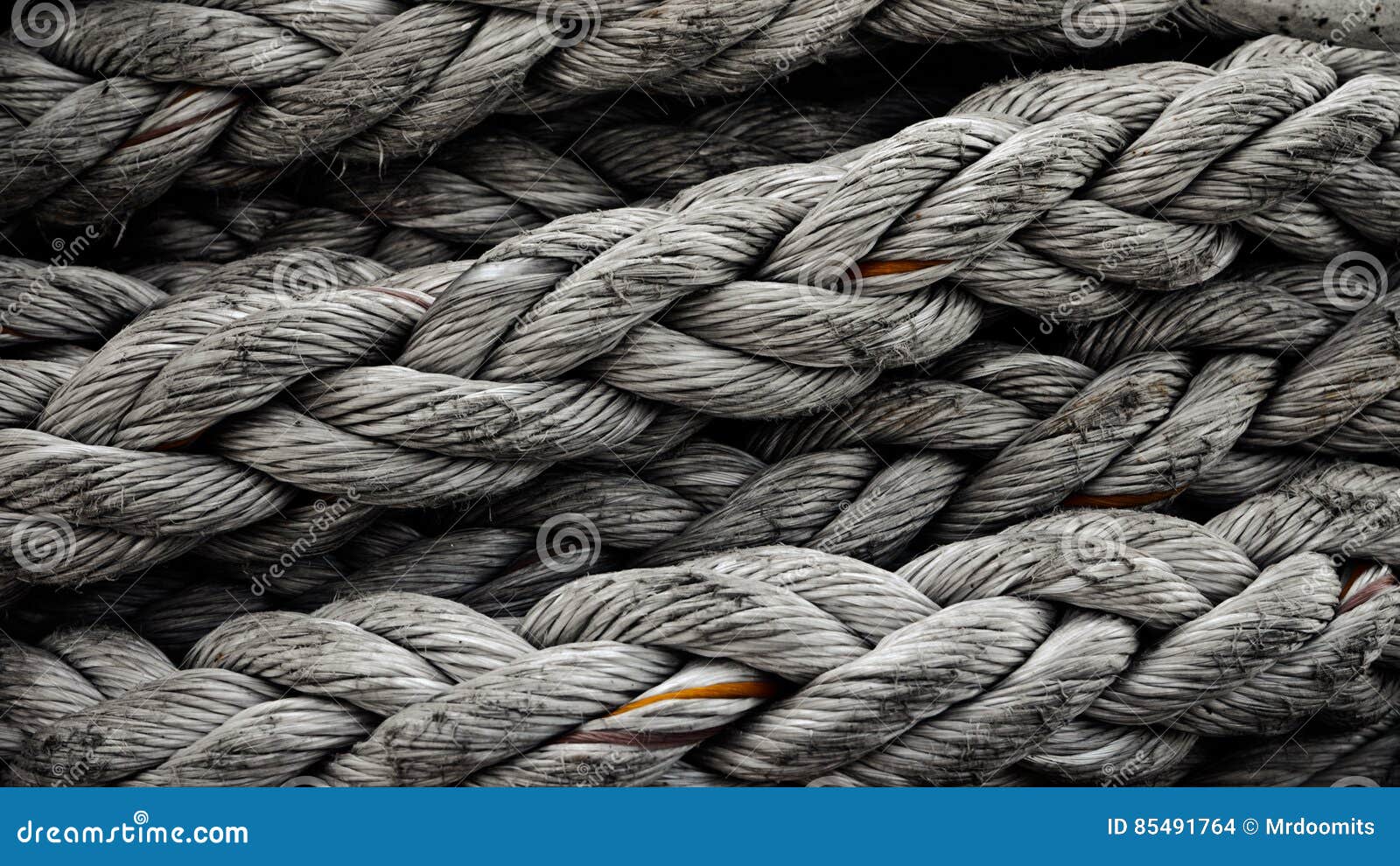 Thick Harbor Rope Texture stock photo. Image of retro - 85491764