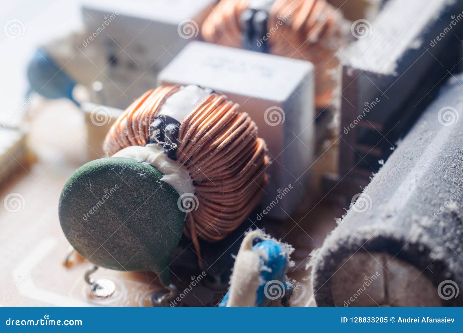 A Thick Layer of Dust Covers the Internal Electronic Components of the ...