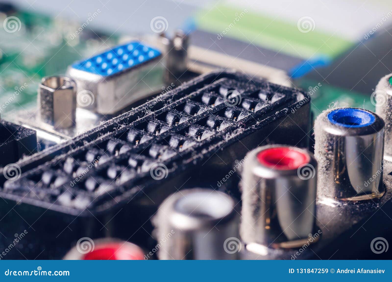 A Thick Layer of Dust Covers the Internal Electronic Components of the ...