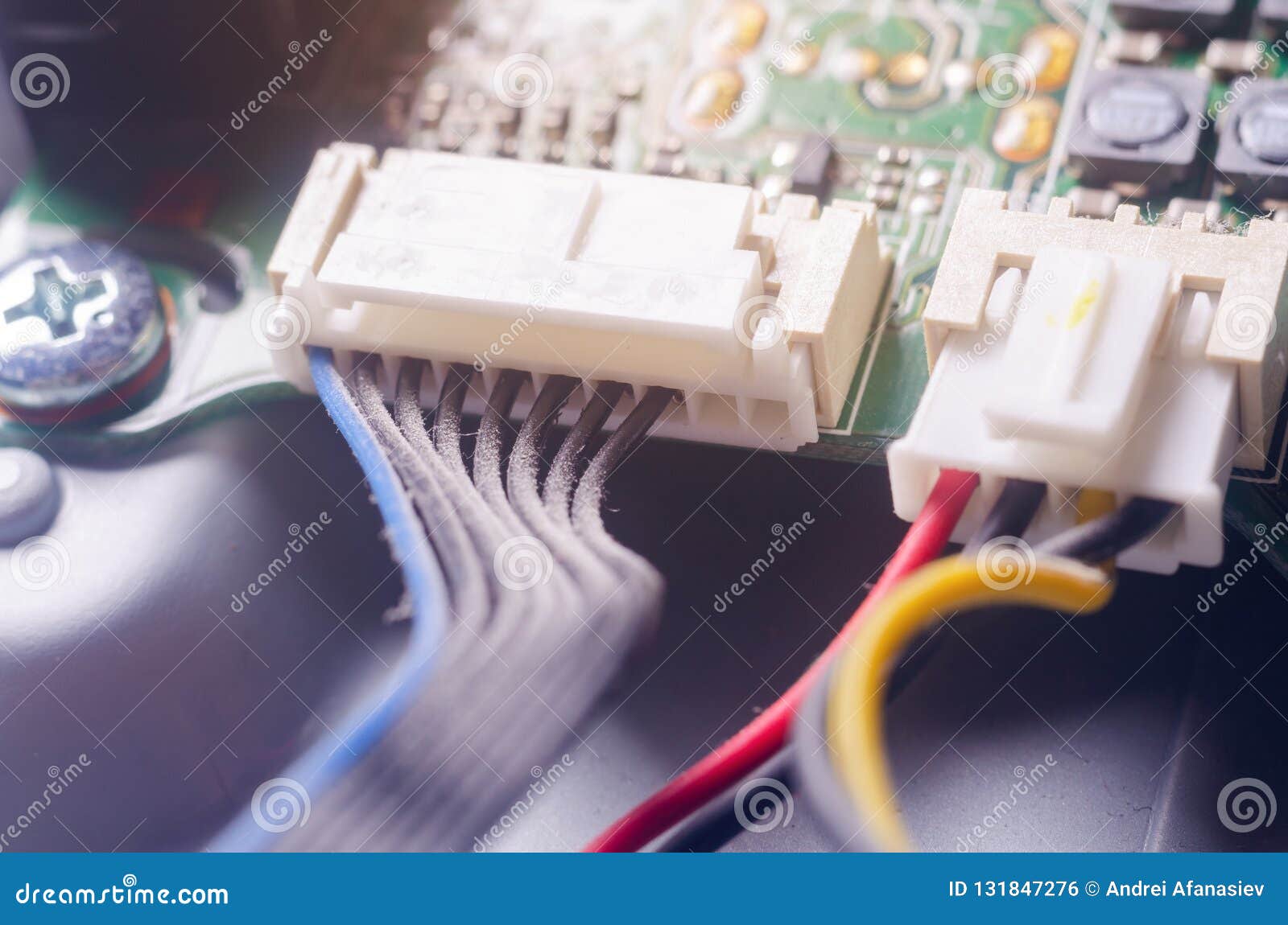 A Thick Layer of Dust Covers the Internal Electronic Components of the ...