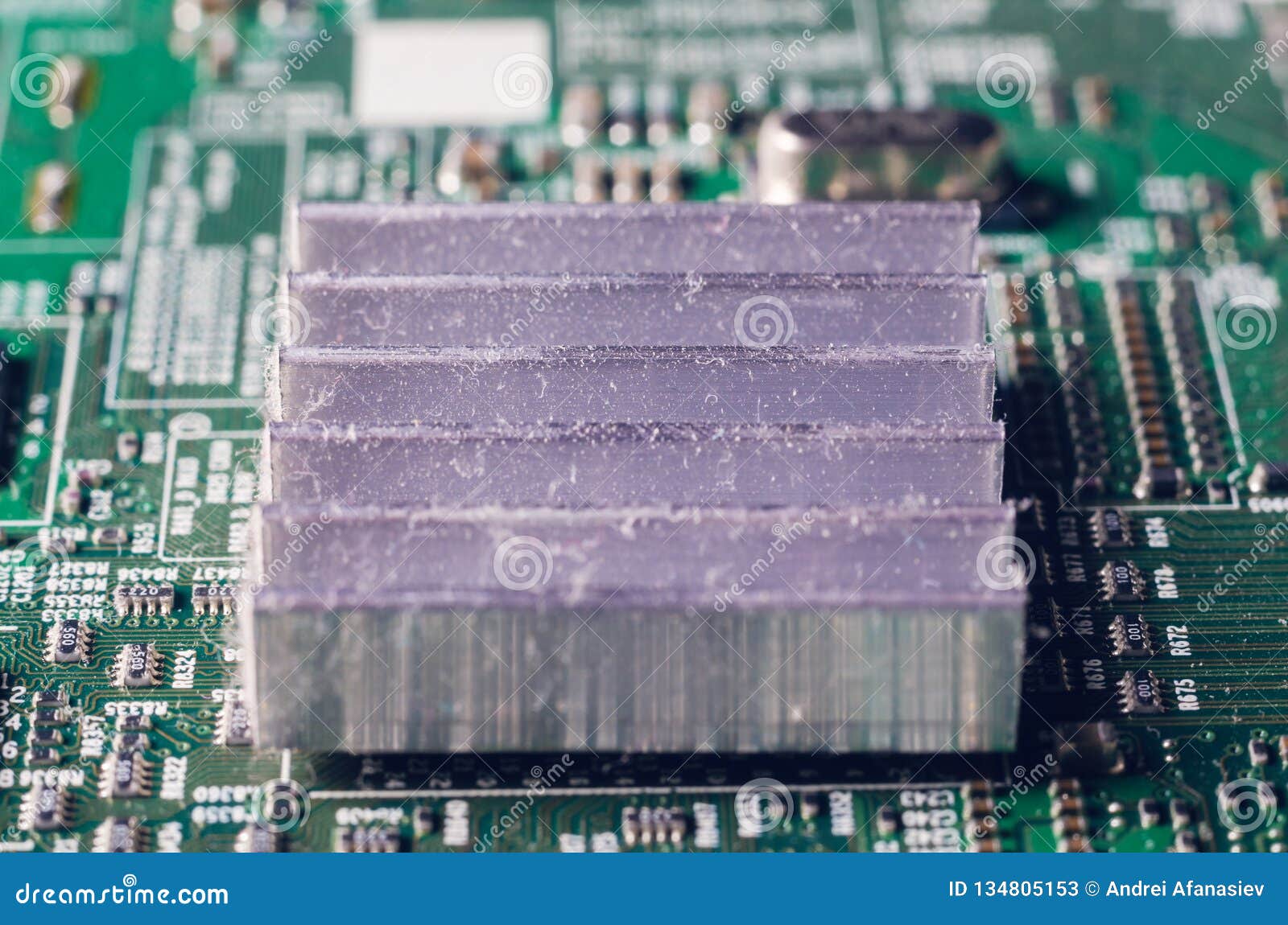 A Thick Layer of Dust Covers the Internal Electronic Components of the ...