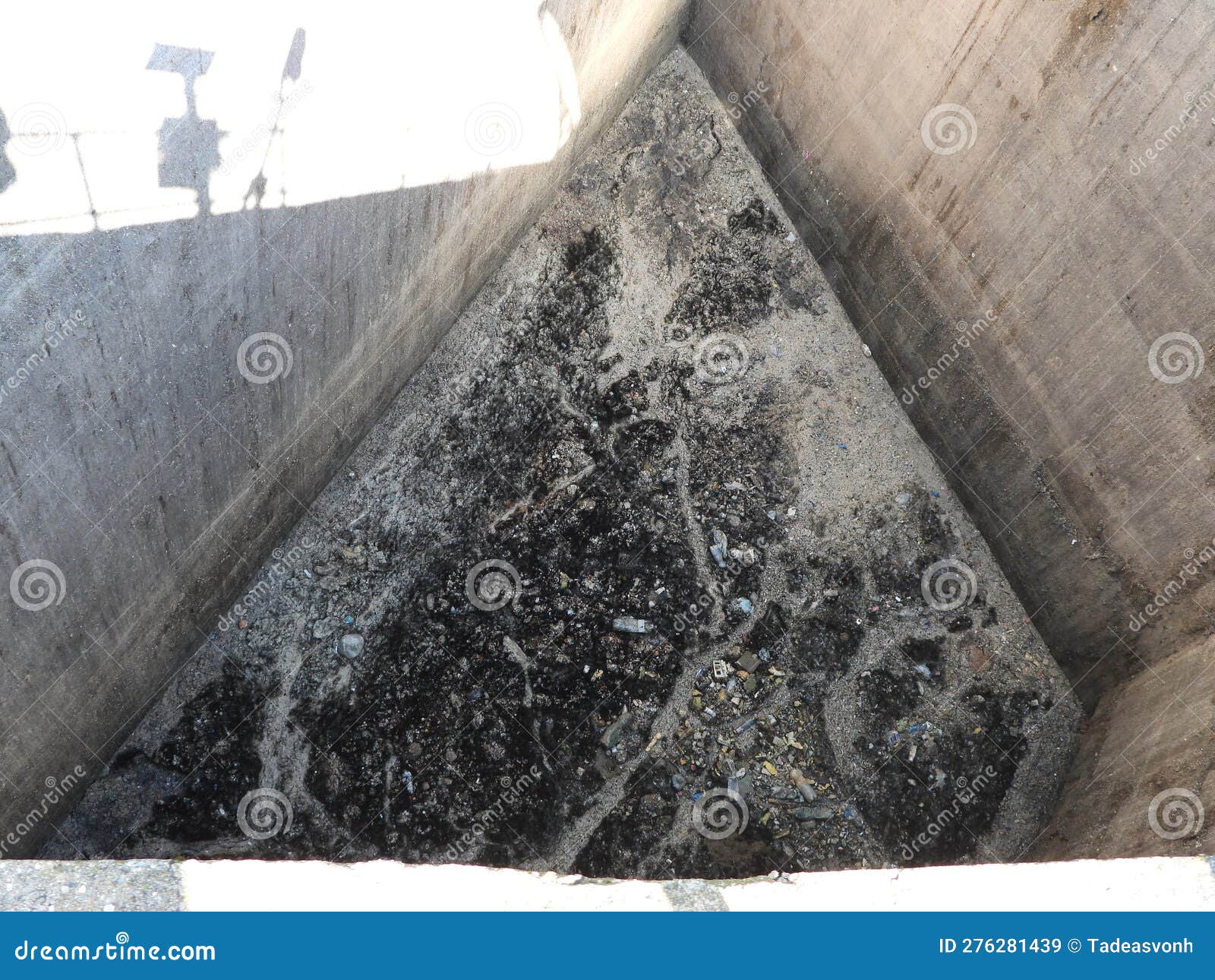A Thick Layer of Grease and Debris 2 Stock Image - Image of plant ...
