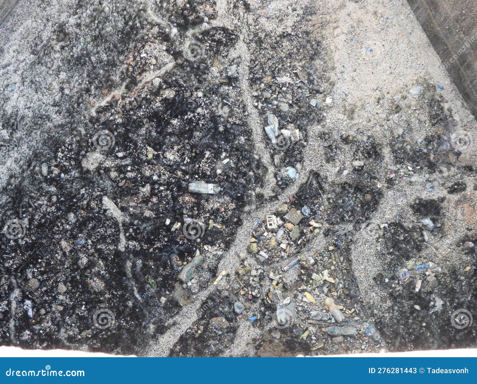 A Thick Layer of Grease and Debris 1 Stock Image - Image of industry ...