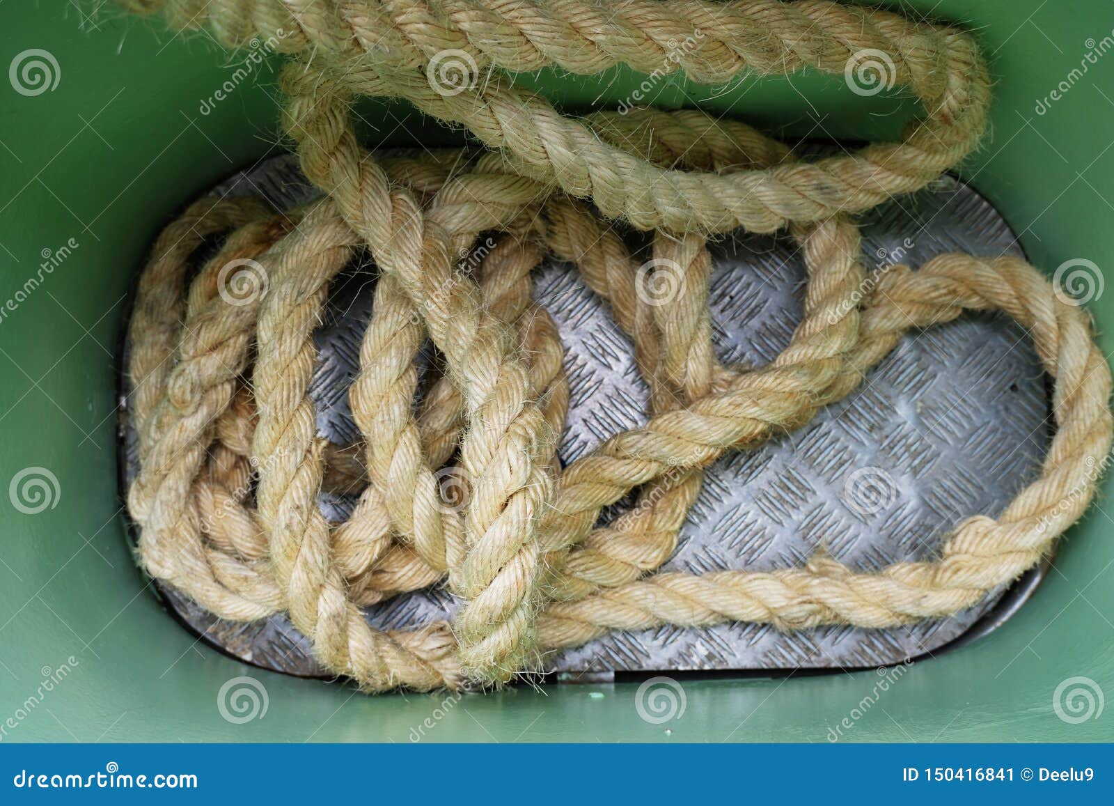 Rope With Tangled Knot. Royalty-Free Stock Image | CartoonDealer.com ...