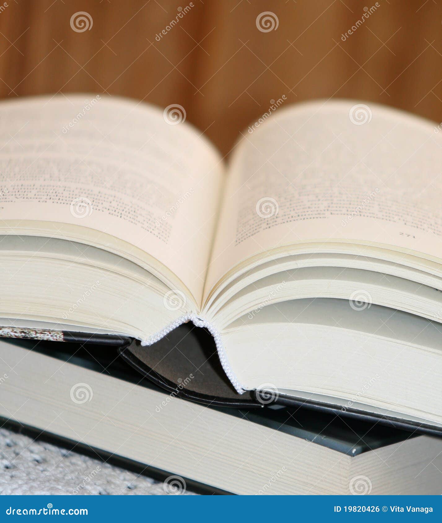 Thick open book stock photo. Image of blank, education - 19820426