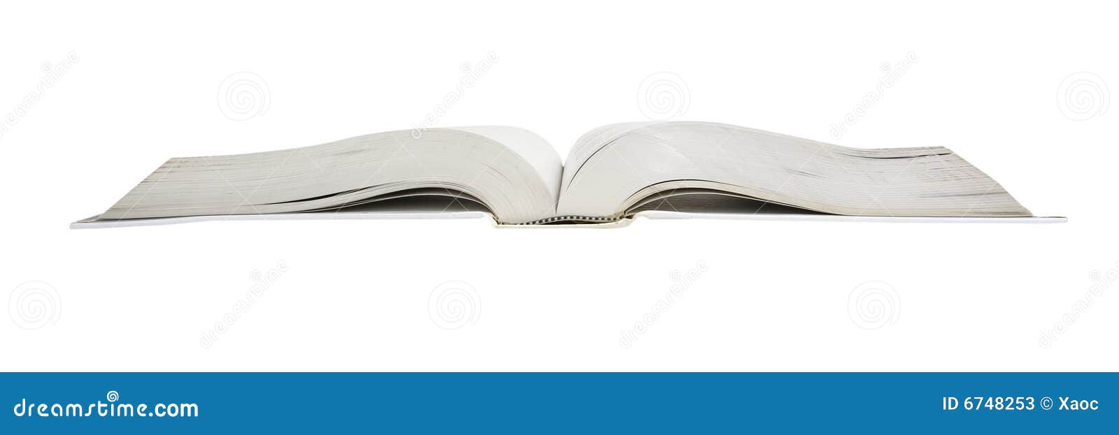 Thick open book stock image. Image of documents, science - 6748253