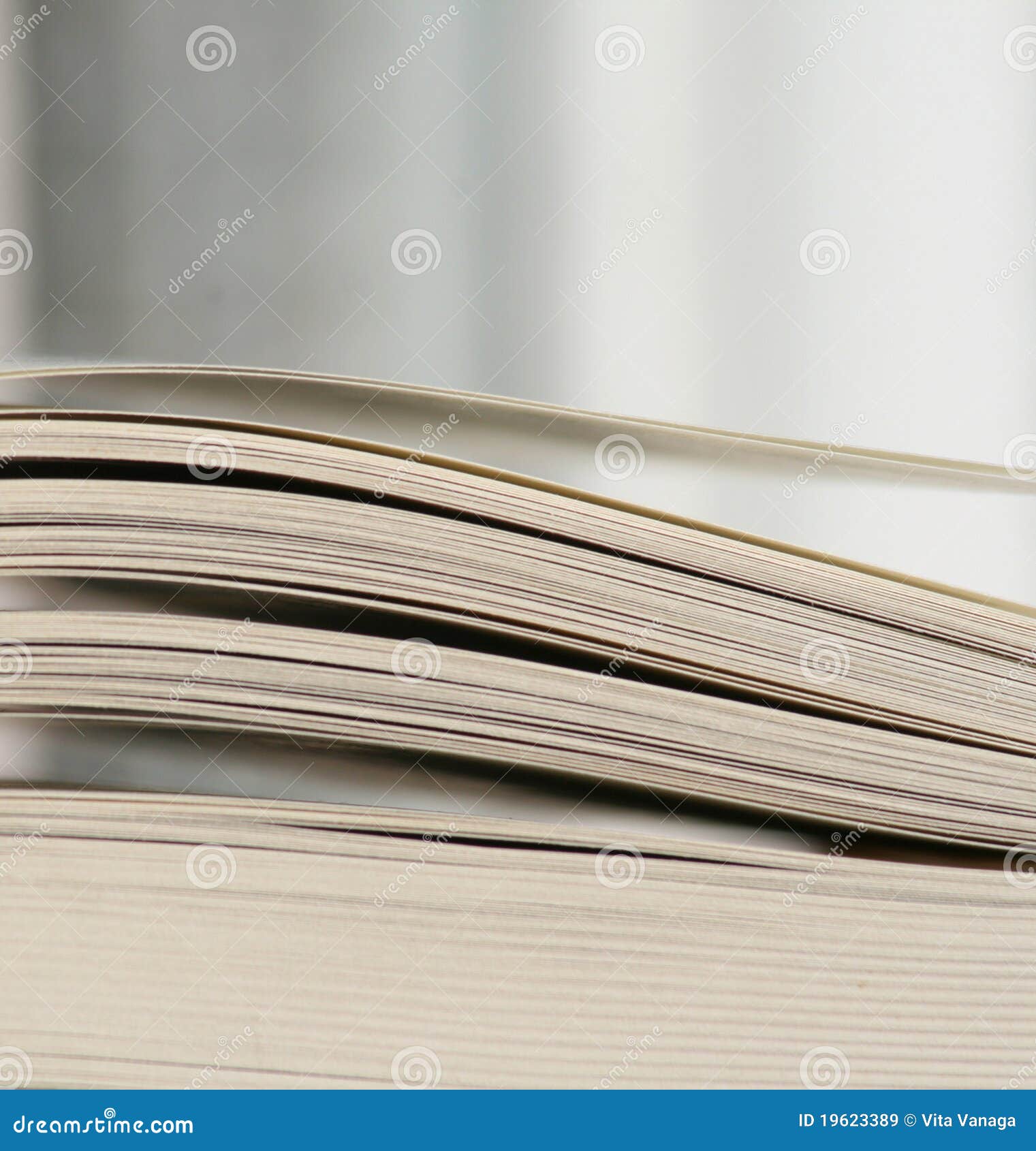 Thick open book sheets stock image. Image of data, literary - 19623389