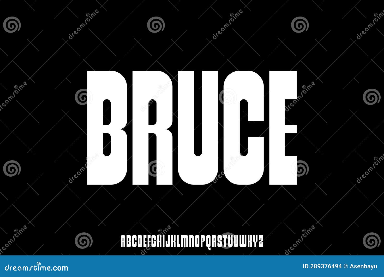 Thick Retro Decorative Alphabet Display Font Vector. Unique Groovy Sans ...