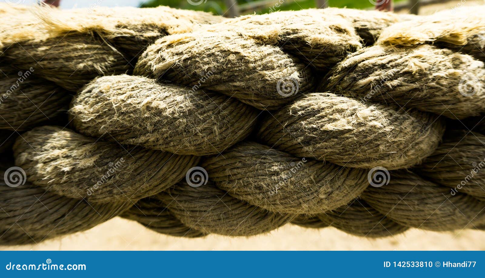 Closeup of a thick rope stock photo. Image of rope, closeup - 142533810