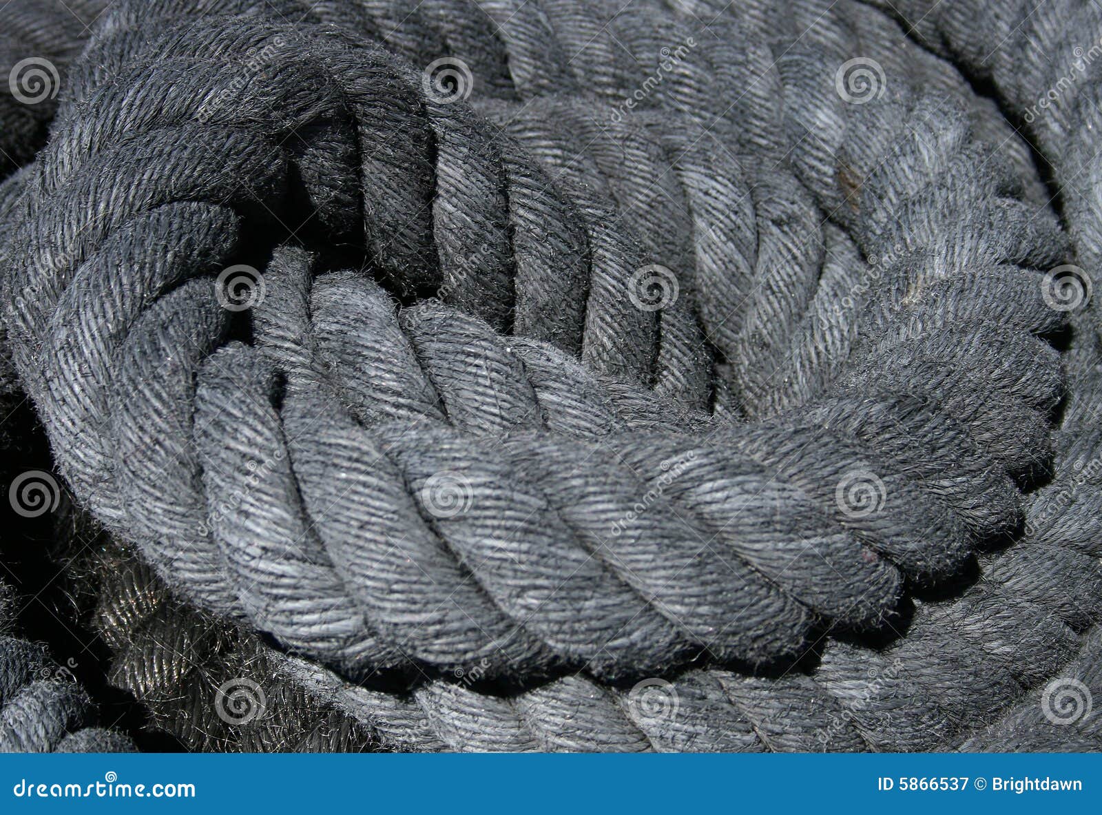 Thick rope stock image. Image of rope, boat, line, cord - 5866537