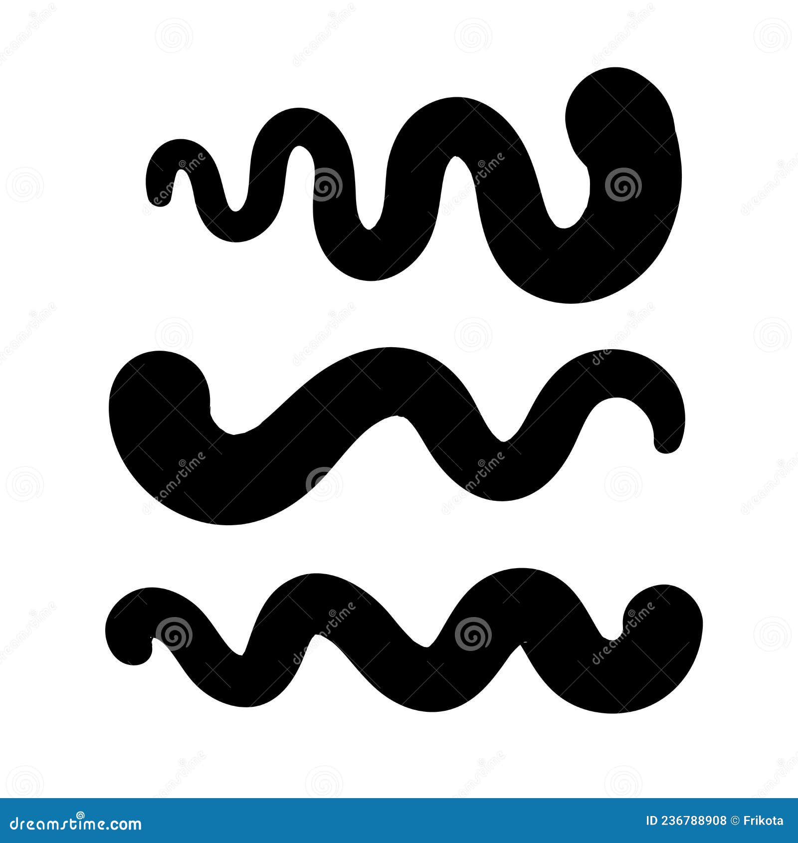Tri-color Uneven Line Overlapped Repeat Pattern. Vector Illustration ...