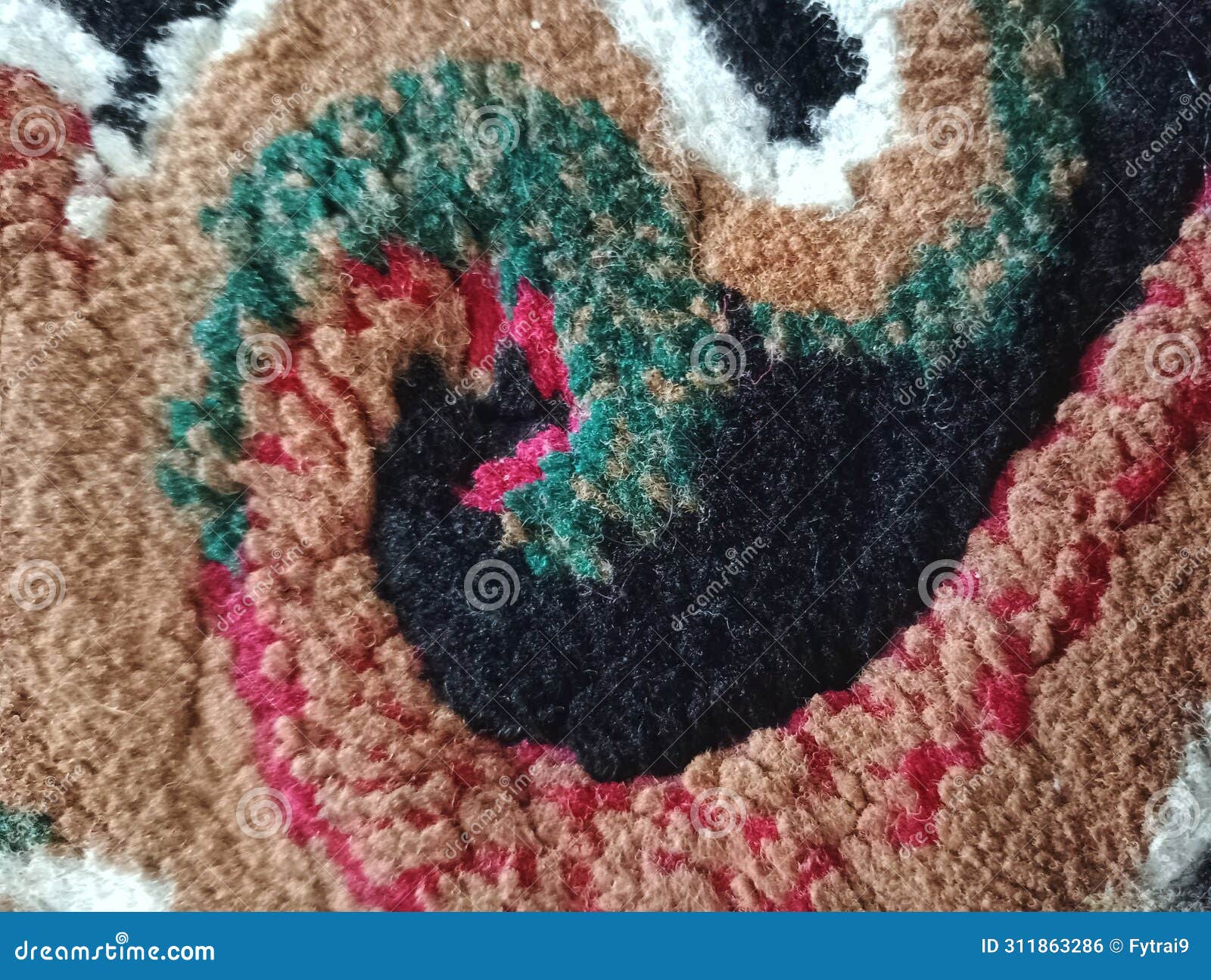 Thick Shaggy Carpet Texture Stock Photo - Image of thick, shaggy: 311863286