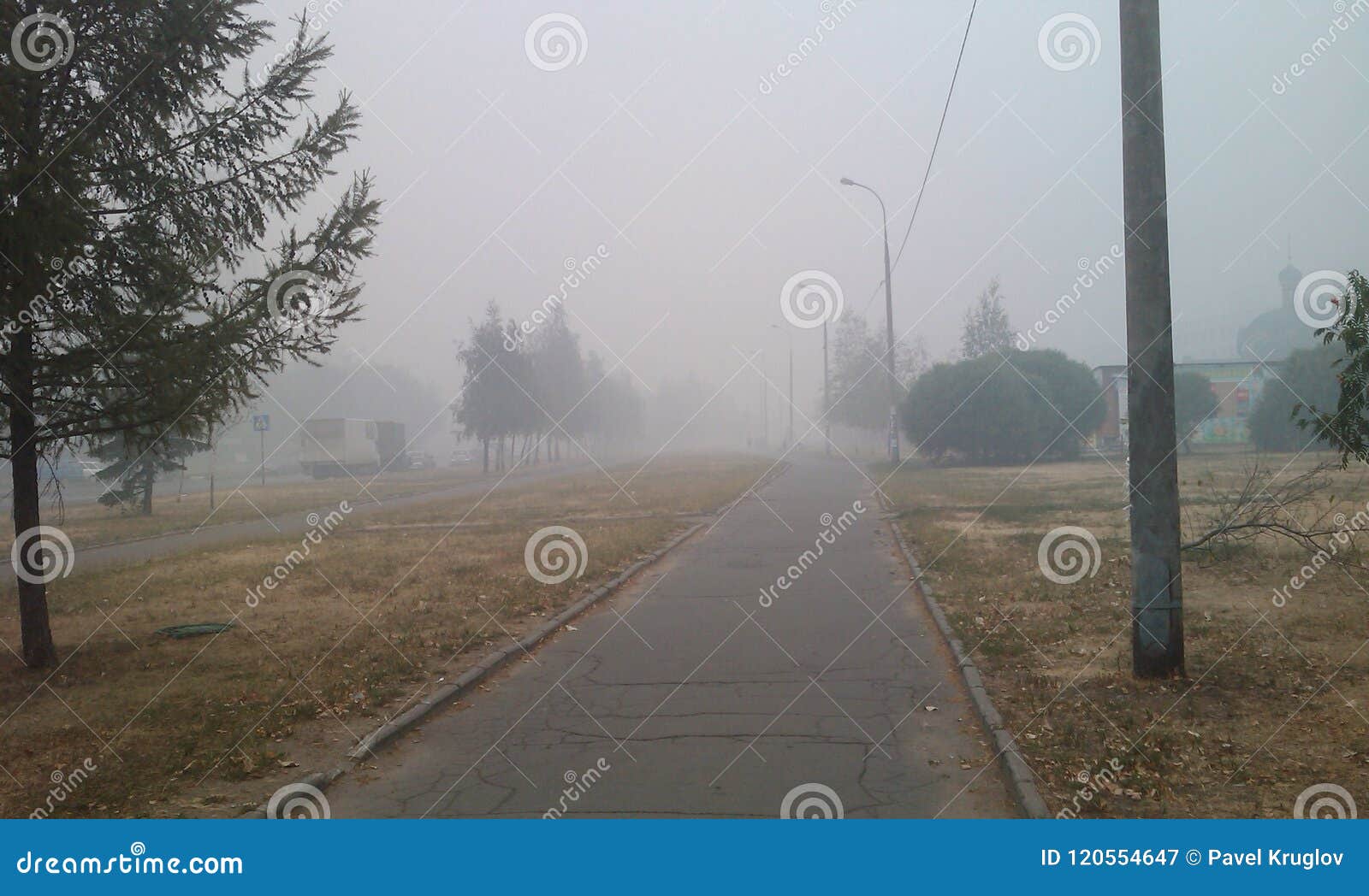 Thick Smog from Burning Forests Stock Image - Image of foggy, global ...
