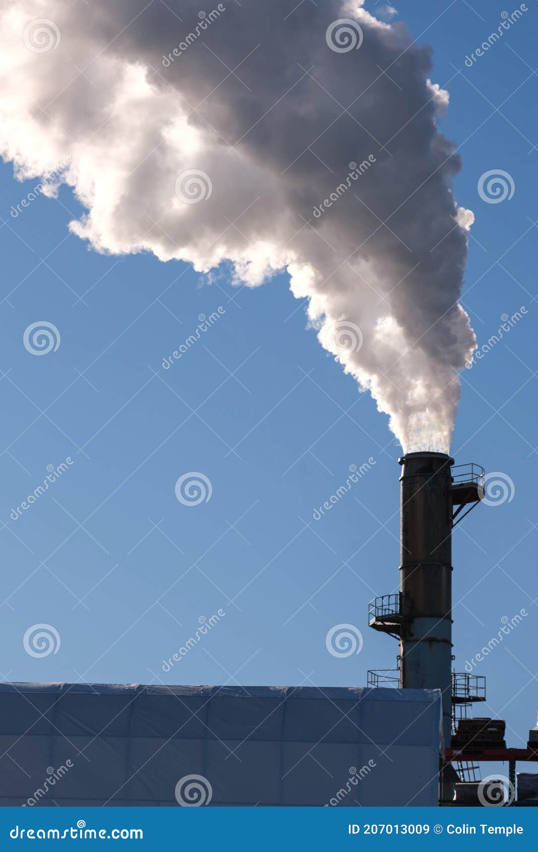 Smokestack with Smoke in Portrait Orientation Stock Image - Image of ... Smokestack with Smoke in Portrait Orientation Stock Image - Image of ...