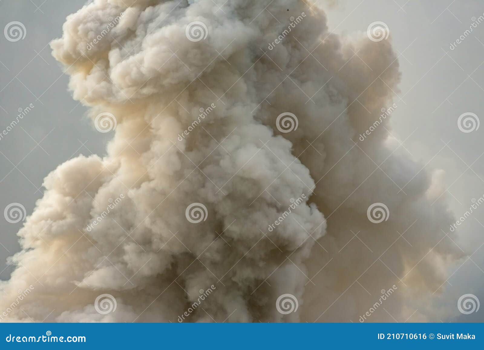 Thick smoke stock photo. Image of mist, desert, environment - 210710616