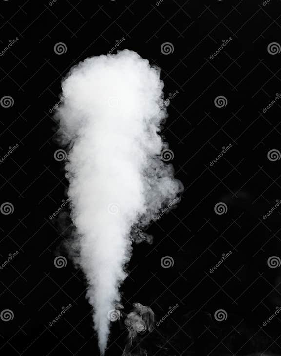Thick stream of fog stock image. Image of incense, blow - 9868653