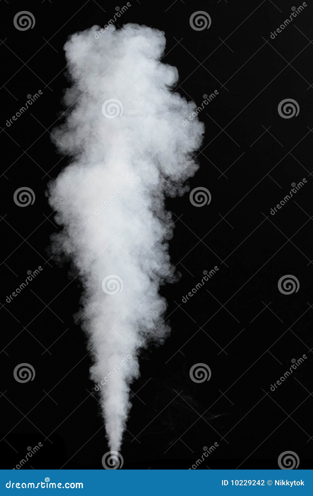 Thick stream of smoke stock photo. Image of glycerin - 10229242