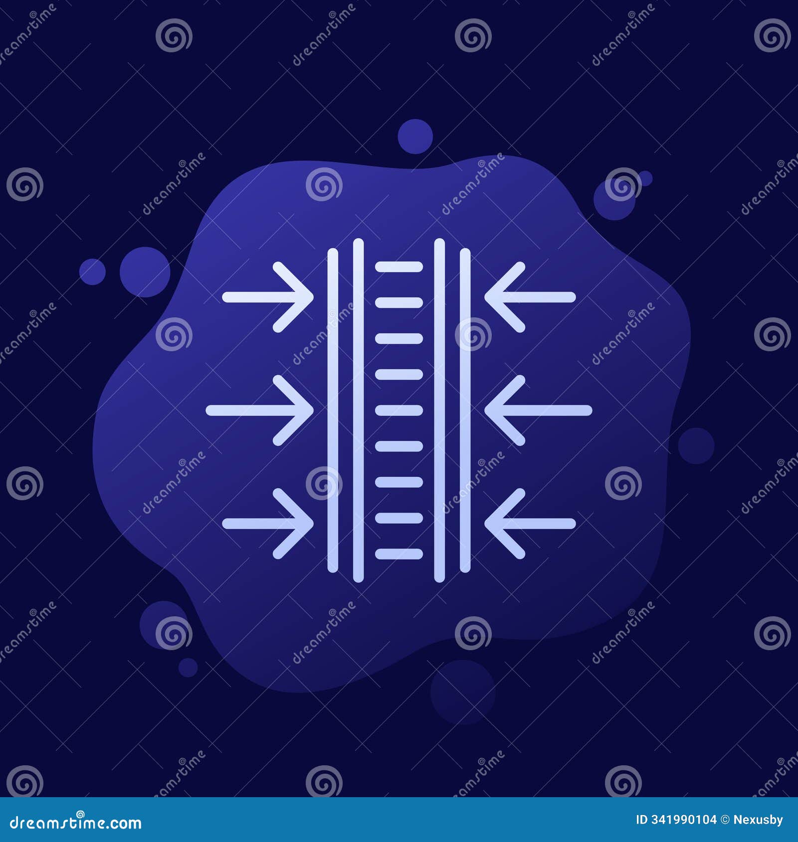 Thickness Icon, Thickness Vector Illustration - Vector | CartoonDealer ...