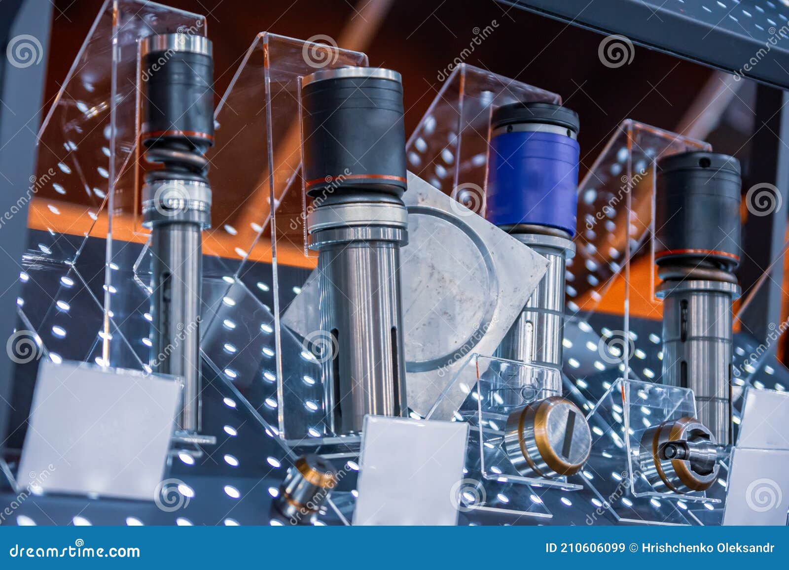 Thick Turret Tooling. Roller Knurling Stock Image - Image of heavy ...