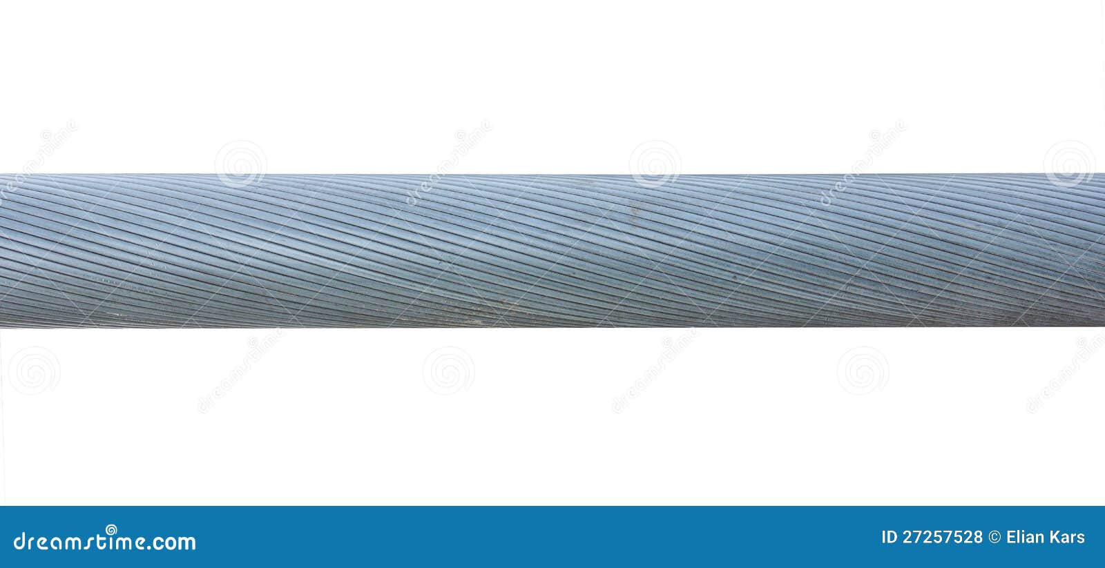 Thick twisted steel cable stock photo. Image of background - 27257528