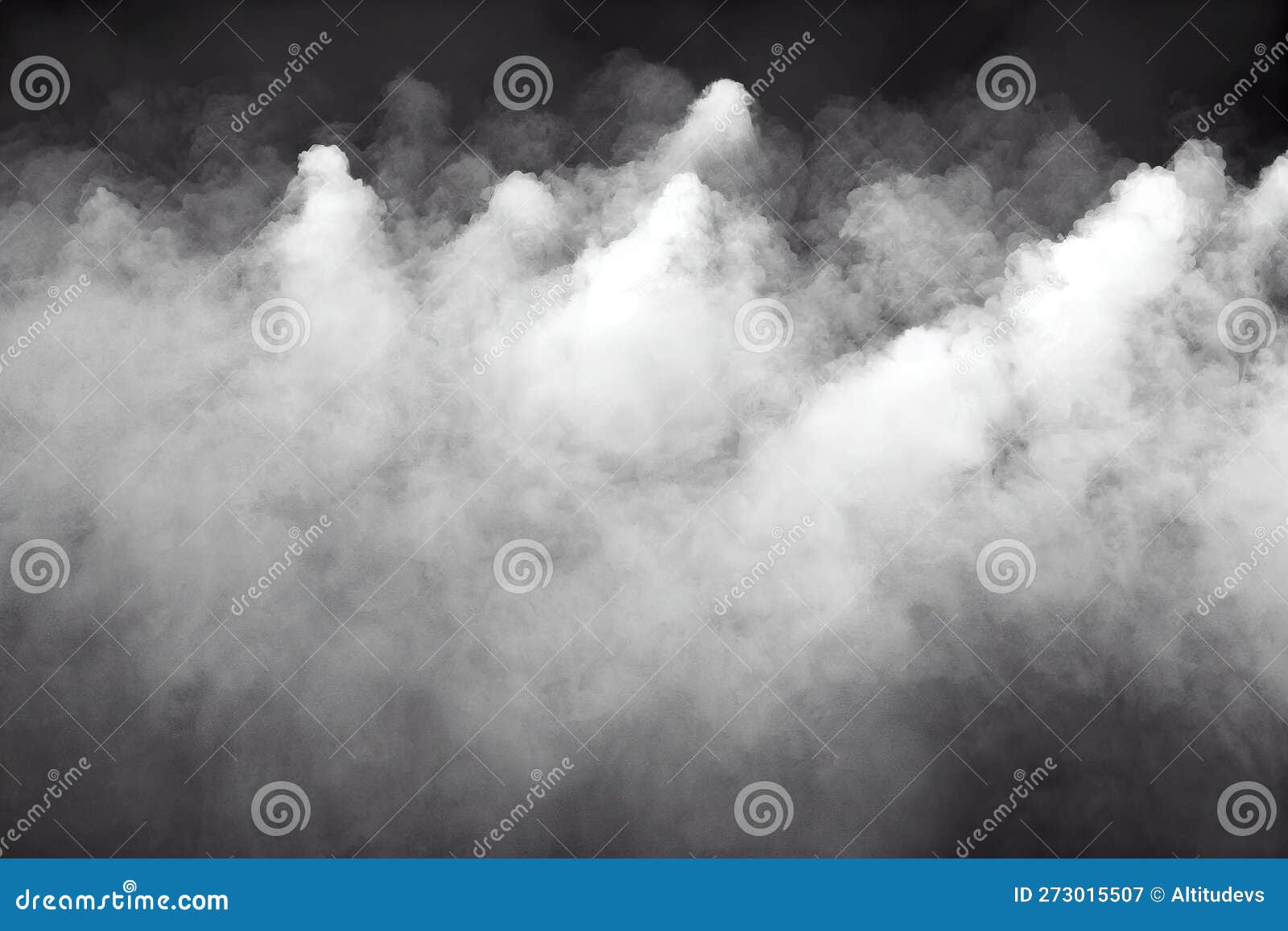 Thick White Smoke or Vapour Cloud Effect Stock Illustration ...
