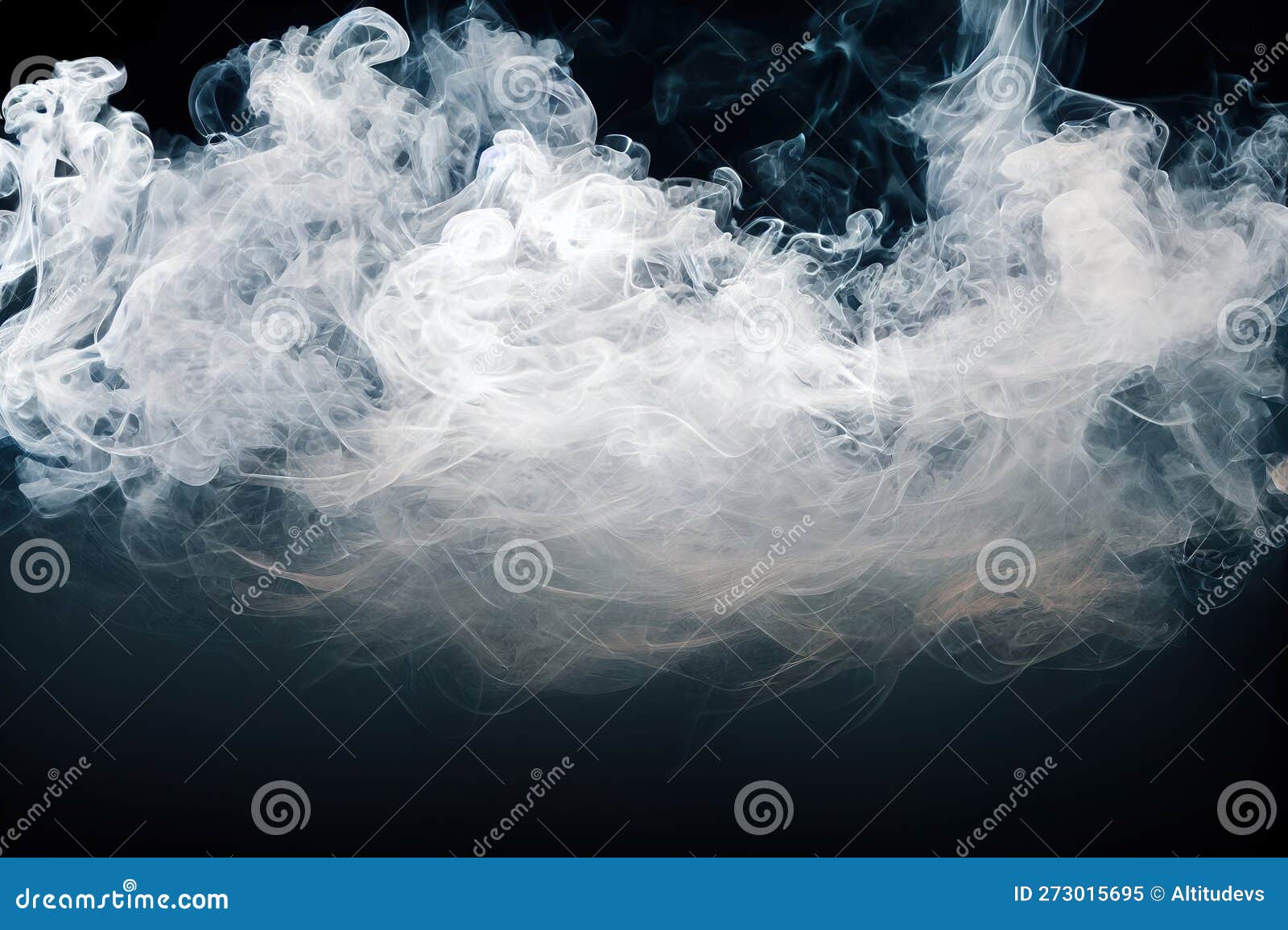 Thick White Smoke or Vapour Cloud Effect Stock Illustration ...