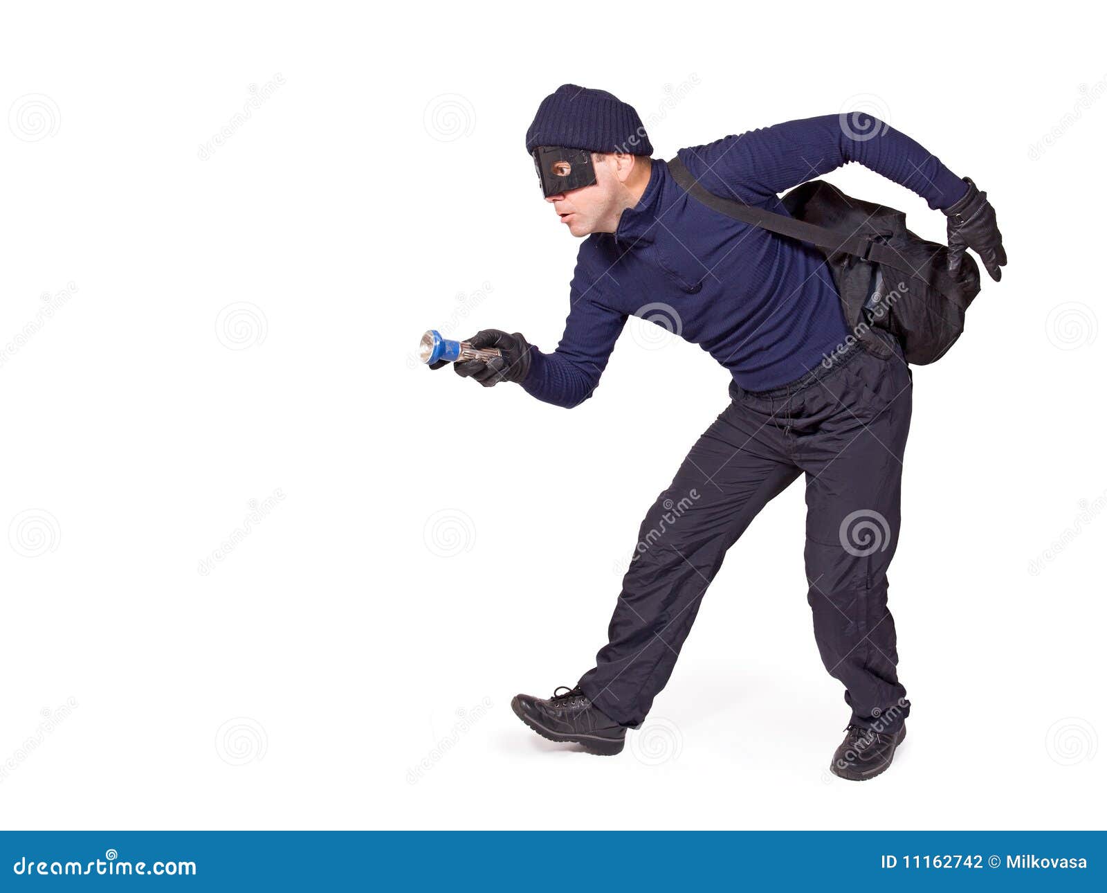Thief stock photo. Image of spoil, burglar, flashlight - 11162742