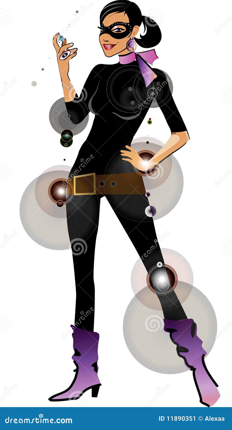 Female Thief Clipart