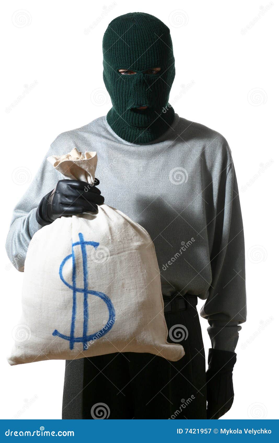 Thief stock image. Image of luck, mask, business, wealth - 7421957